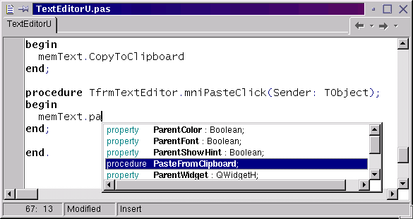 Kylix Tutorial Part 2